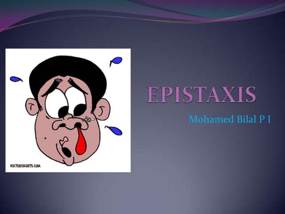 Epistaxis | PPT