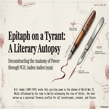 Epitaph on a Tyrant A Literary Autopsy.pptx
