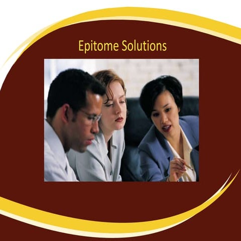 Epitome presentation | PPTX