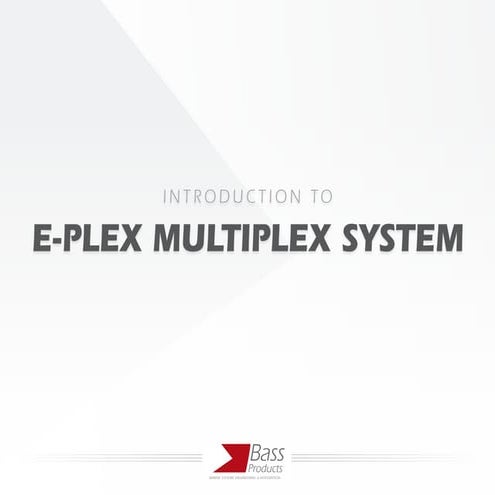 E Plex Presentation Piece 6 2012 | PDF