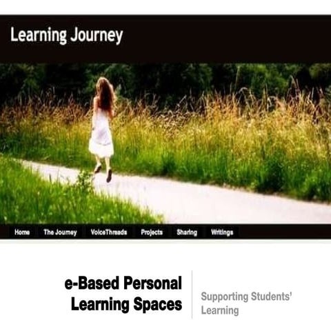 eBased Personal Learning Spaces | PPT | Educational Assessment | Education