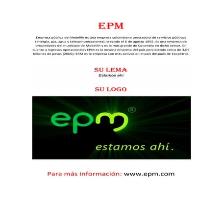 Epm | DOCX