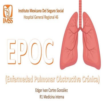 enfermedad pulmonar obstructiva (epoc) cronica | PDF