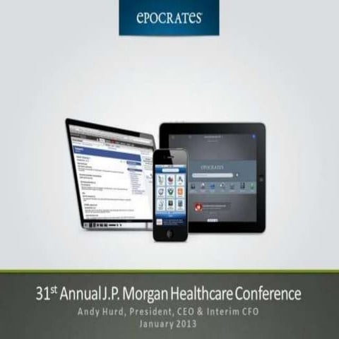 ePocrates and athenahealth | PPTX