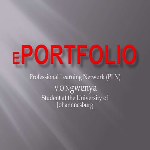 Ana manzano e portfolio | PPTX