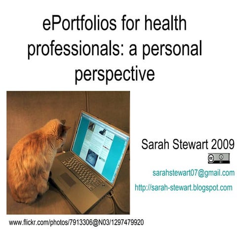 ePortfolio for health professionals | PPT