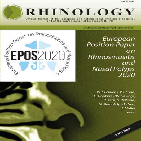 EPOS 2020 Rhinosinusitisand Nasal Polyps | PDF
