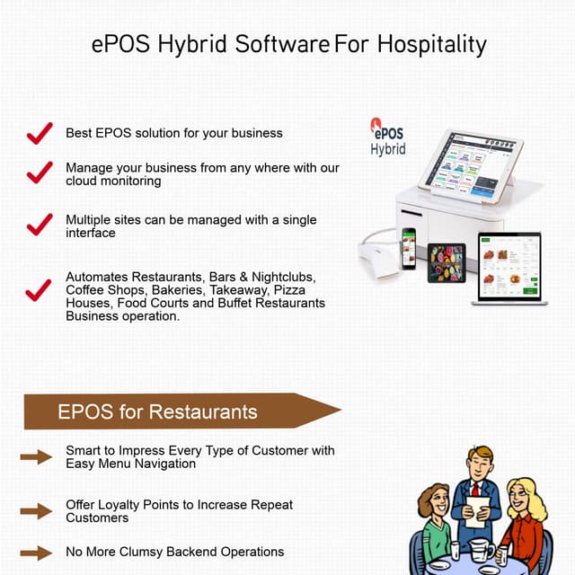 ePOS Hybrid Software for Hospitality | PDF