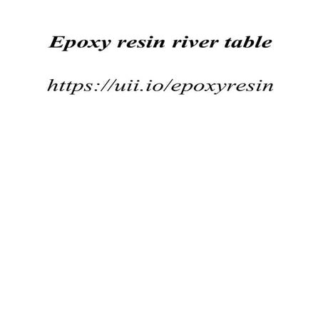 Epoxy resin | PDF | Woodworking | Arts and Crafts