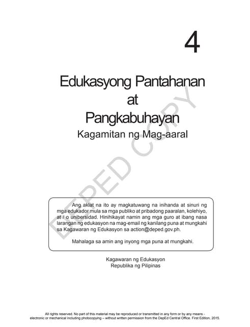 Detalyadong Banghay Aralin sa EPP 5 | DOCX