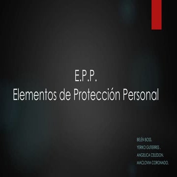 Epp | PPTX