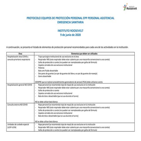 MANUAL DE BIOSEGURIDAD MSP | PDF