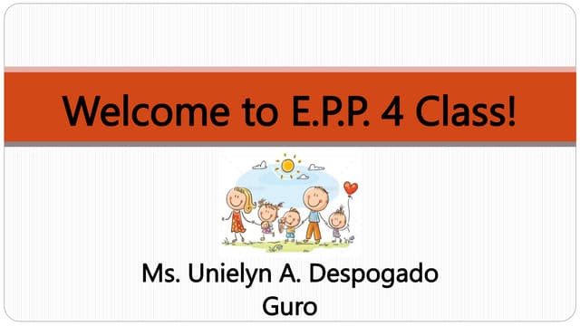 Q4_LE_EPP 4_Lesson 4_Week 4.pdf EPP modules | PDF