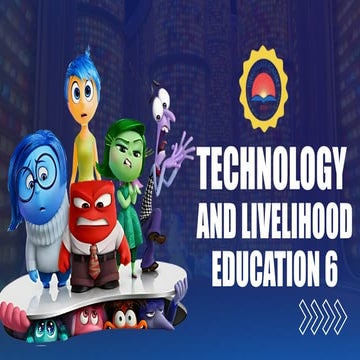 EPP 5 Technology and Livelihood Education | PPTX