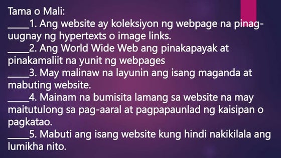 Ict lesson epp 4 aralin 8 mga panganib na dulot ng malware at computer ...