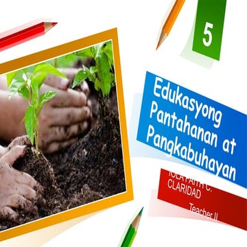 EPP5 - AGRI- Week 2 Day 2- Pagbubungkal ng lupa | PPTX