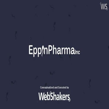 Eppin pharma Digital Marketing Case Study by Webshakers | PPTX
