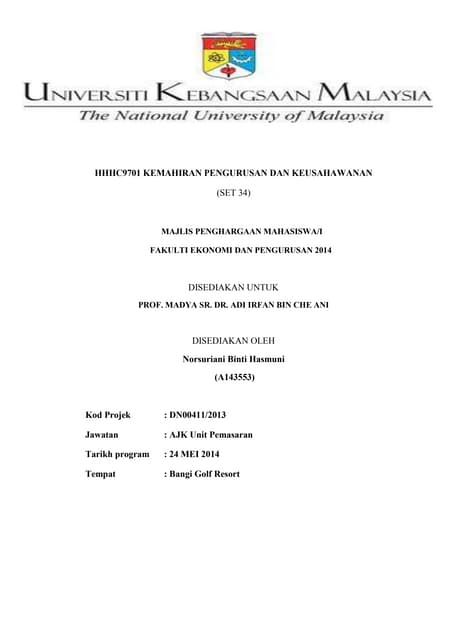 laporan eksekutif | PDF