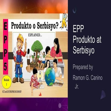 EPP produkto at Serbisyo.pptx