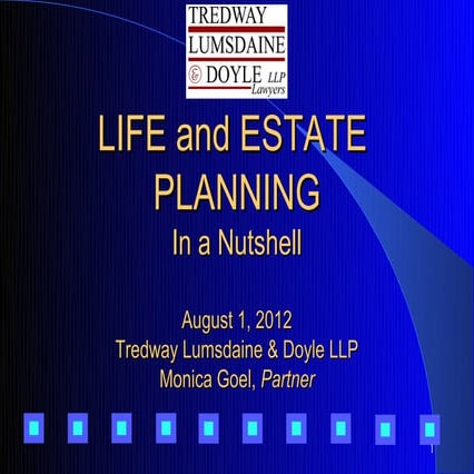 Basics of Estate Planning | PPT