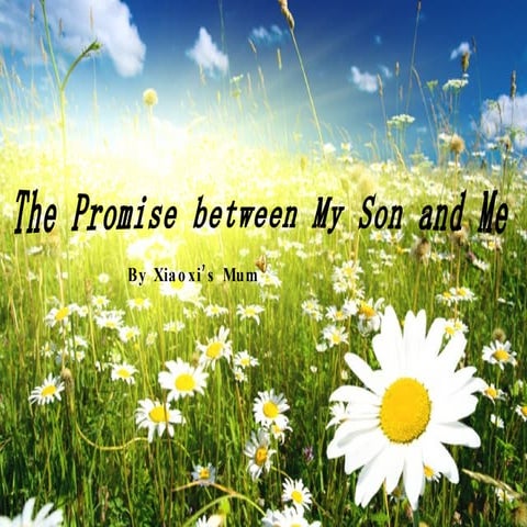 The promise between my son and me | PPT