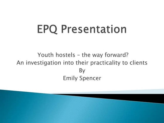 Epq presentation template | PPTX