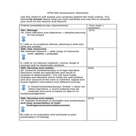 Epq presentation template | PPTX