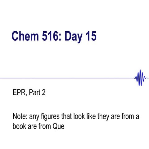 EPR (Electronic Paramagnetic Resonance).pptx