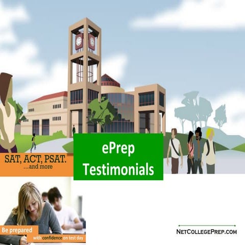 Eprep Testimonials Presentation | PPT