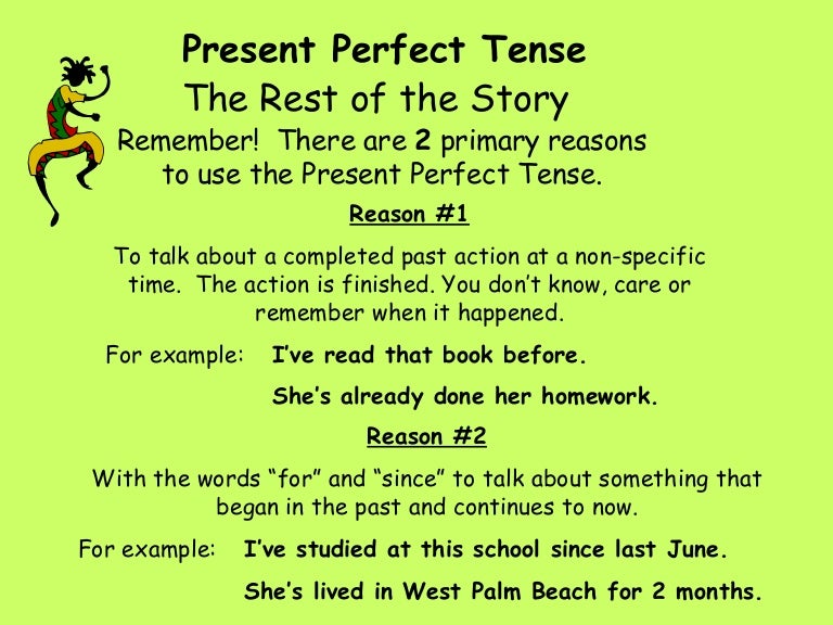 Present Perfect Tense present-perfect-tense