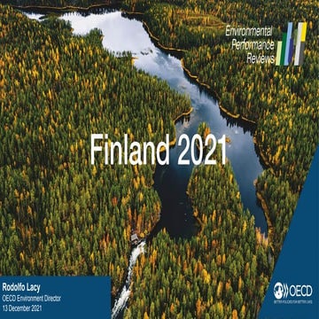 OECD Environmental Performance Review of Finland 2021: Launch ...