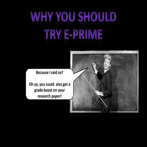 Why E Prime | PPTX