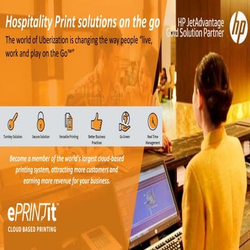 Eprintit hotel and hospitality secure mobile printing solutions mar ...