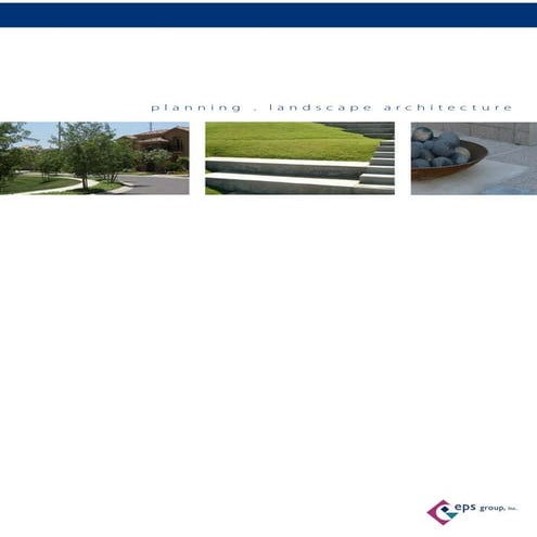 Eps Planning Landscape Architecture | PDF