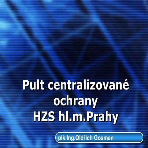 EPS a pult centrální ochrany pro PCO.ppt