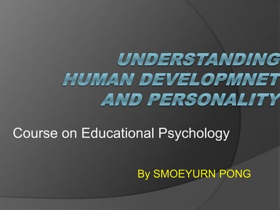 Human Development | PPT