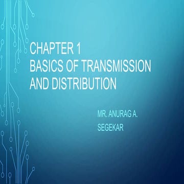 EE-4-I || 22419- EPT || CHAPTER 1- BASICS OF TRANSMISSION ...