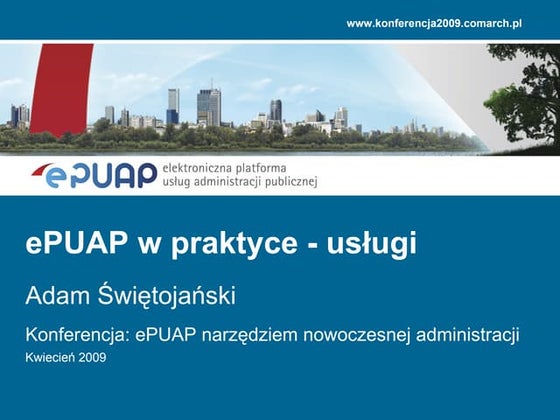 ePUAP: Prezentacja Architektury | PPT
