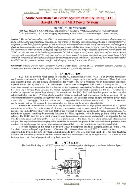 Voltage profile Improvement Using Static Synchronous Compensator STATCOM | PDF | Radio Control ...