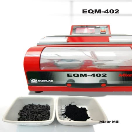 Eqm 402 ball mixer mill eng | PDF