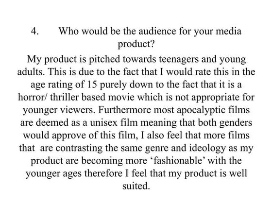 Task 5 audience response | PDF