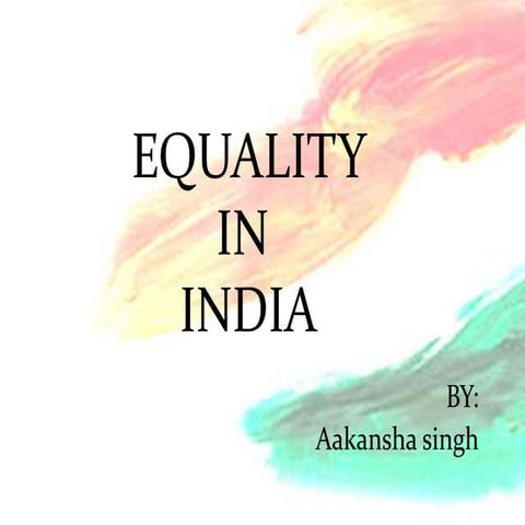 Equality | PPT