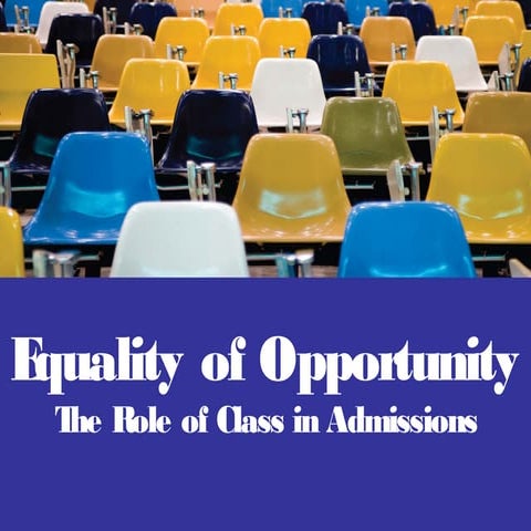 Equality of opportunity slideshow | PPT