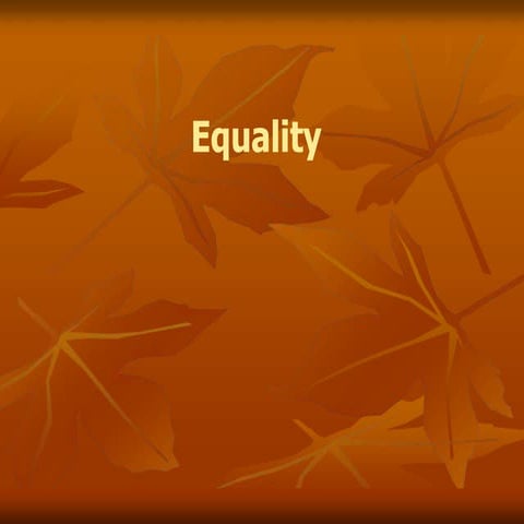 Equality Docx