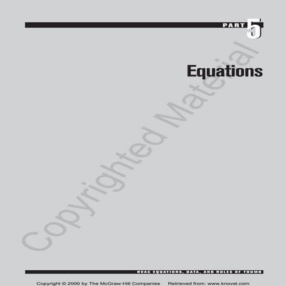 Equations | PDF