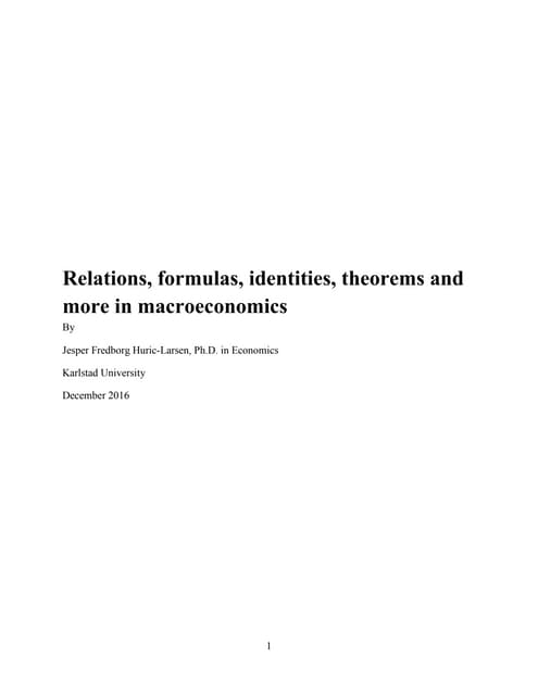 Engineering economics formula sheet | PDF Engineering economics formula sheet | PDF