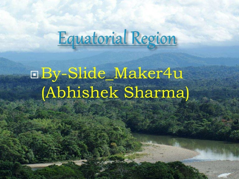 Equatorial region