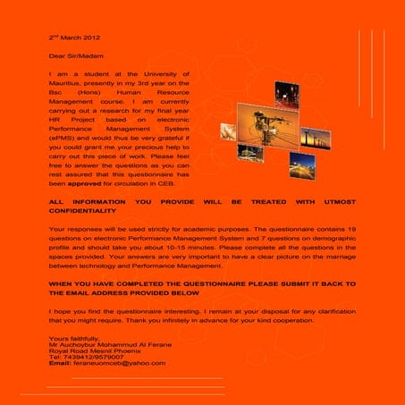 e-Questionnaire (HR Project at Central Electricity Board) | PDF