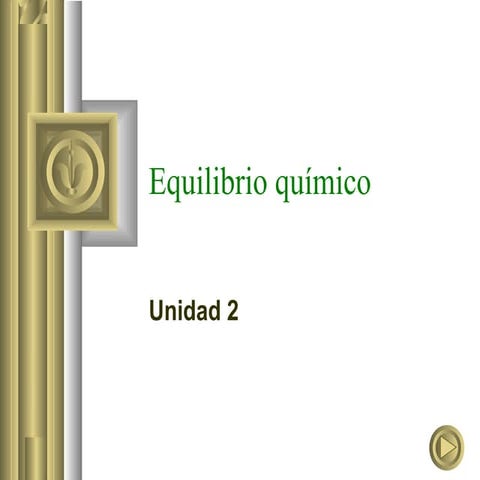 Equilibrio Químico y su Aplicación en Química Analítica: Fundamentos y ...