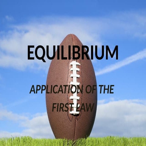 Equilibrium | PPTX
